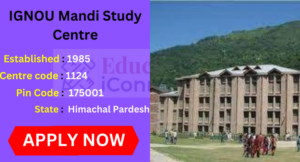 IGNOU Study Centre Deshbandhu Admission 2026: Last Date & Courses